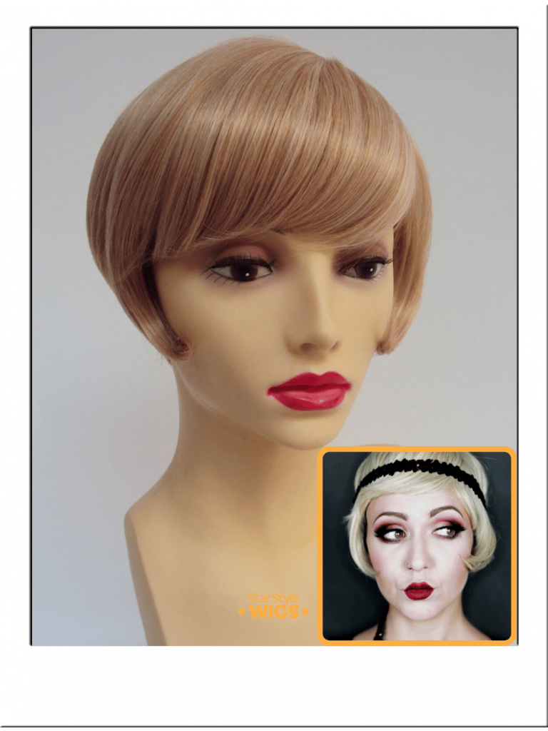 20s Flapper Wig Blonde | Costume Wigs | Star Style Wigs UK