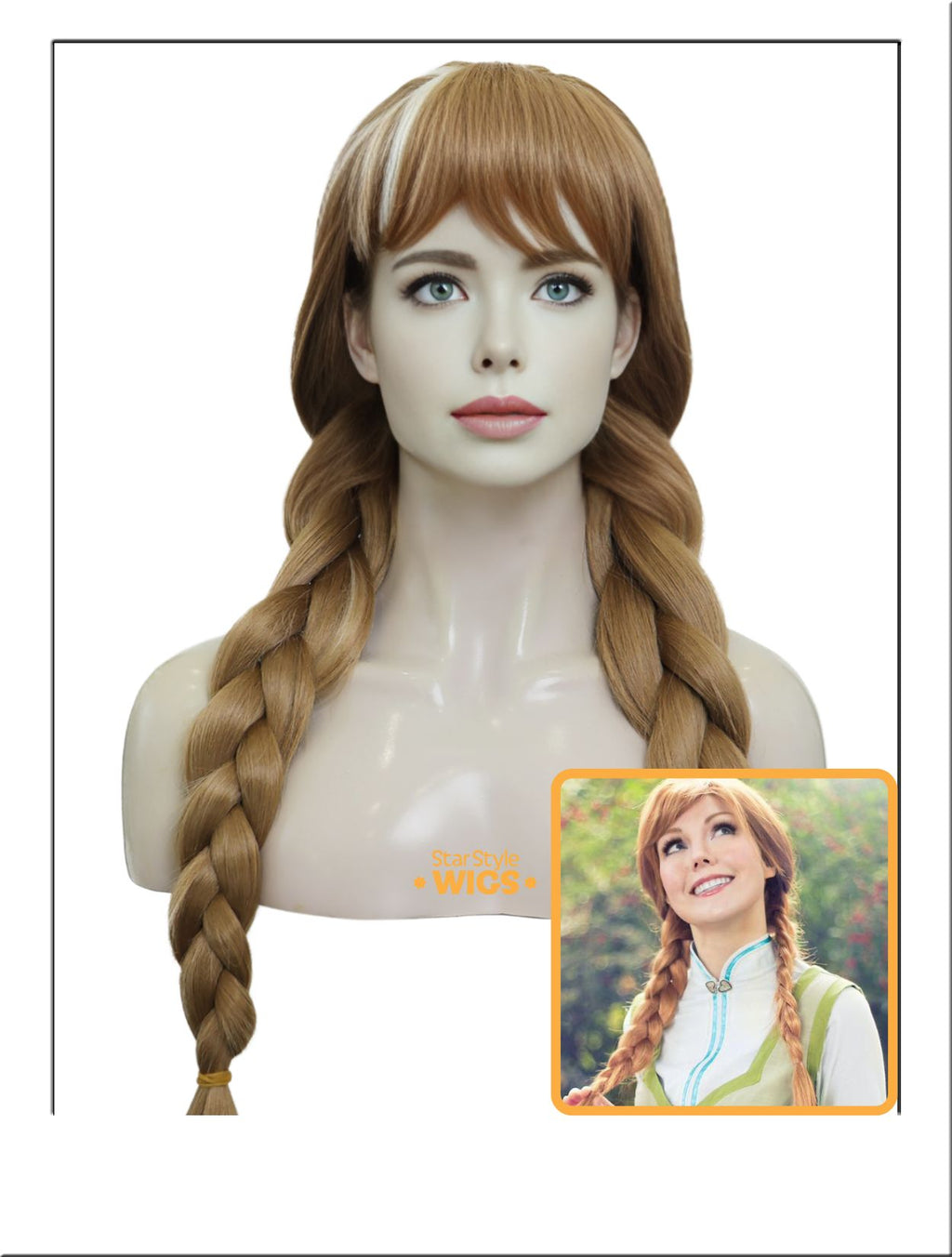 Anna Frozen Wig | Costume Wigs | Star Style Wigs UK
