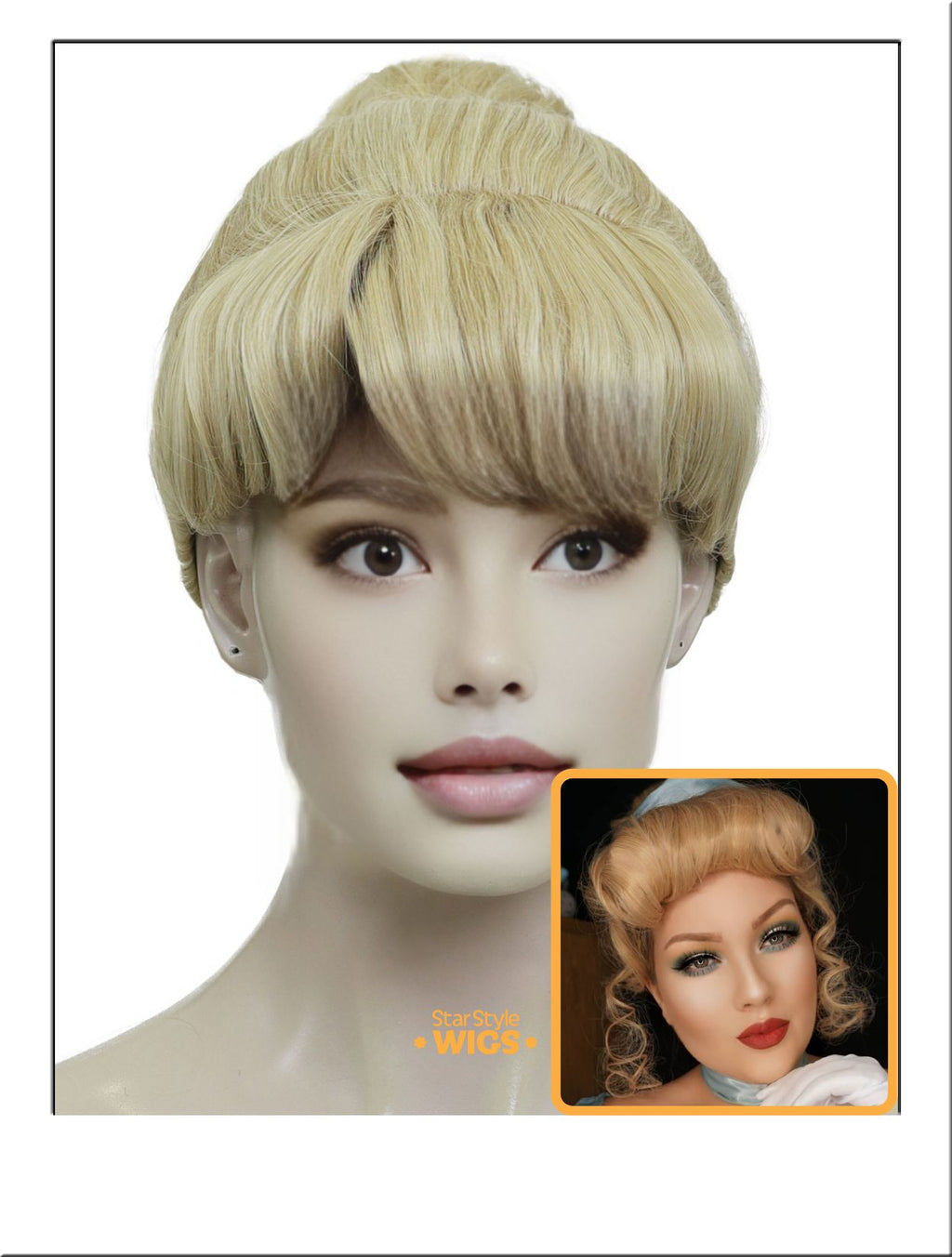 Cinderella Wig | Costume Wigs | Star Style Wigs UK