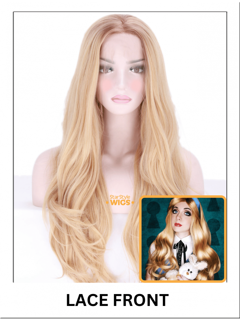 Long Blonde Lace Front Wig | Lace Front Wigs UK | Star Style Wigs