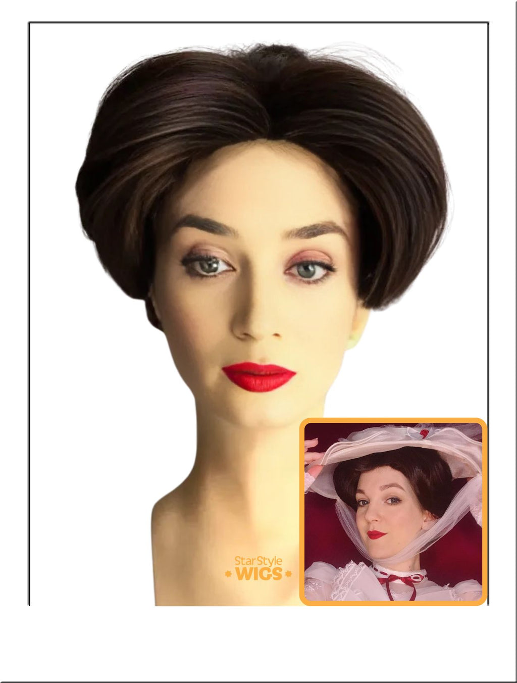 Mary Poppins Wig | Costume Wigs | Star Style Wigs UK