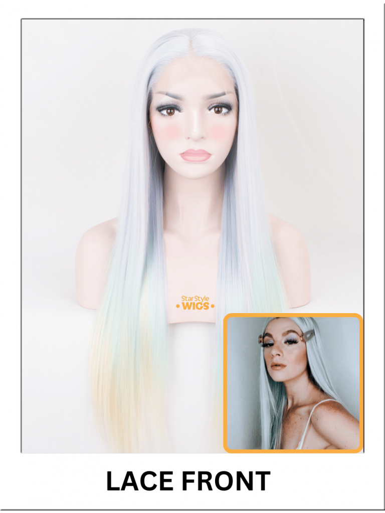Pastel Ombre Lace Front Wig | Lace Front Wigs UK | Star Style Wigs