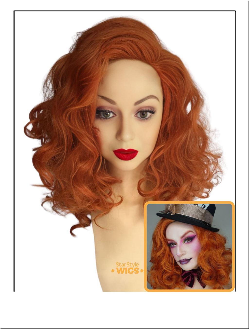 Mad Hatter Wig For Women | Costume Wigs | Star Style Wigs UK
